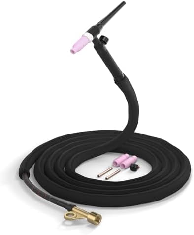 Tig Welding Torch WP-17FV(Gas-Valve Head) Flexible Head Air-Cooled TIG ...