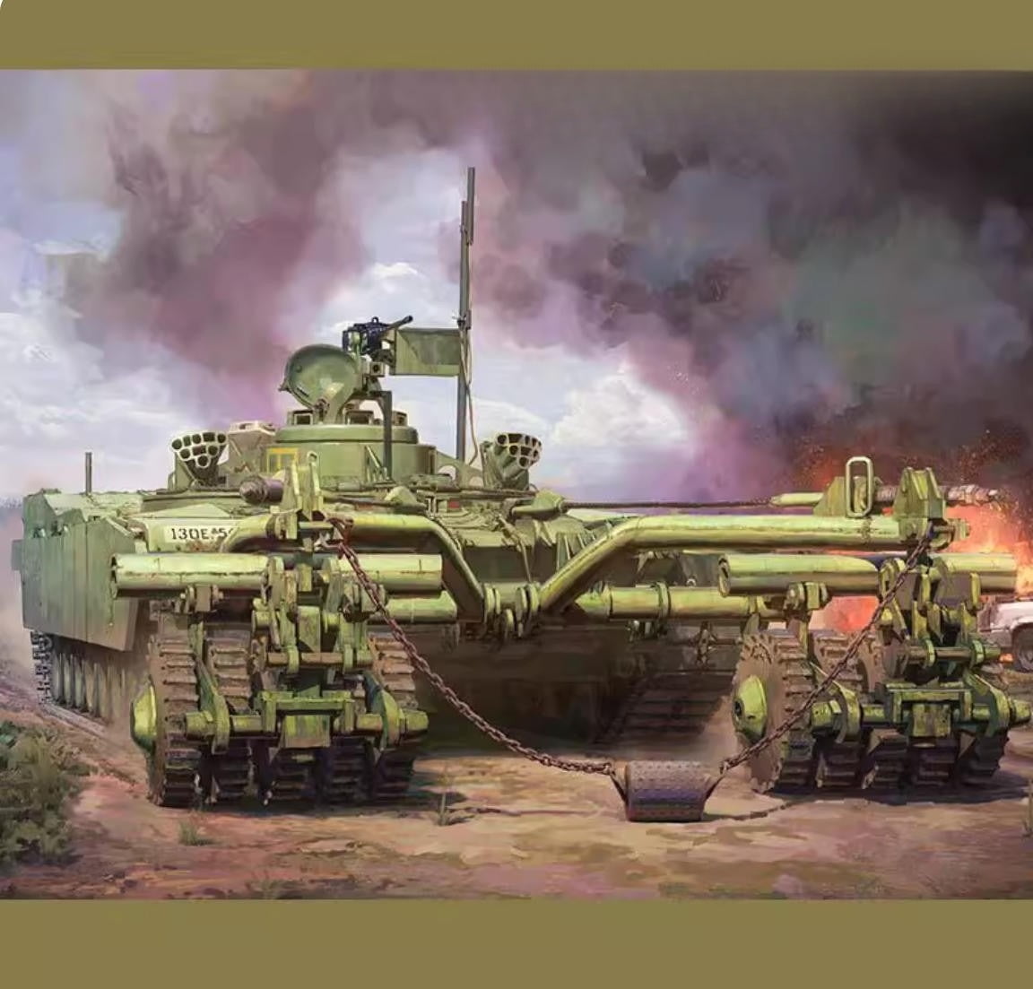 Tiger 1/72 9604 M1 Panther II Abrams Family Assembly Model Series ...