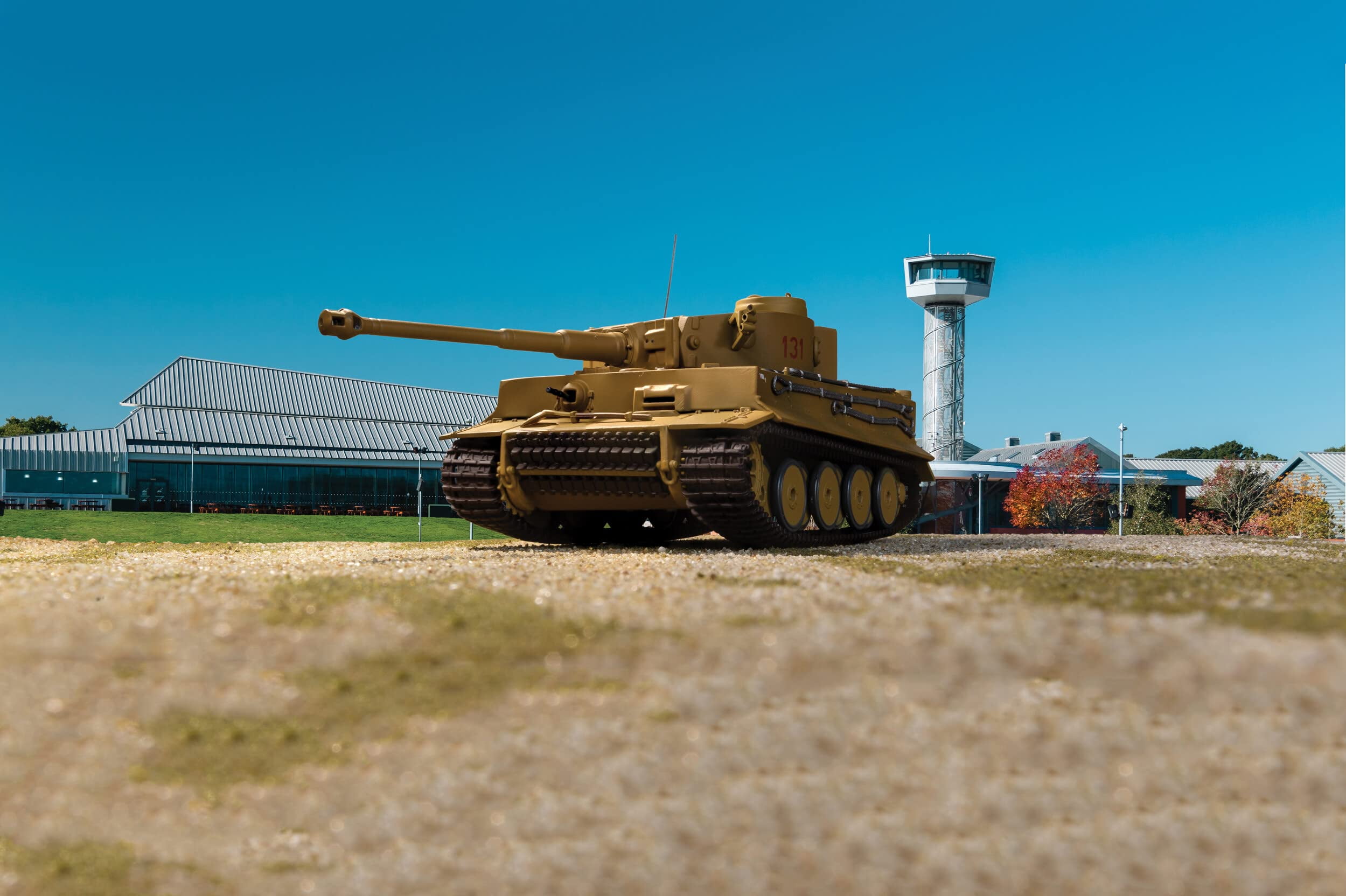 Tiger 131, restauriert und in Betrieb genommen von The Tank Museum ...