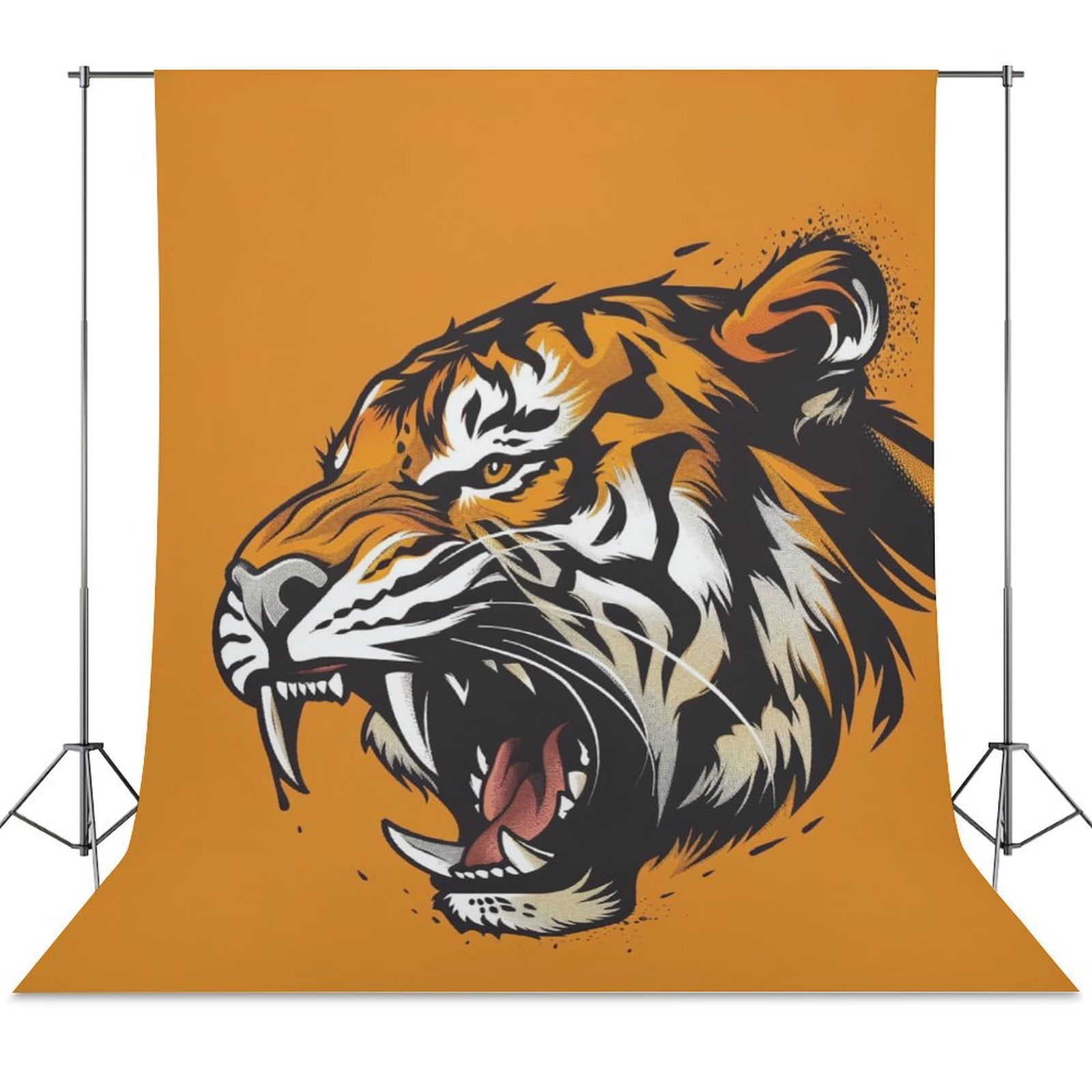 Tiger Animal Graffiti Backdrops for Photography Kids Adult Photo Booth ...