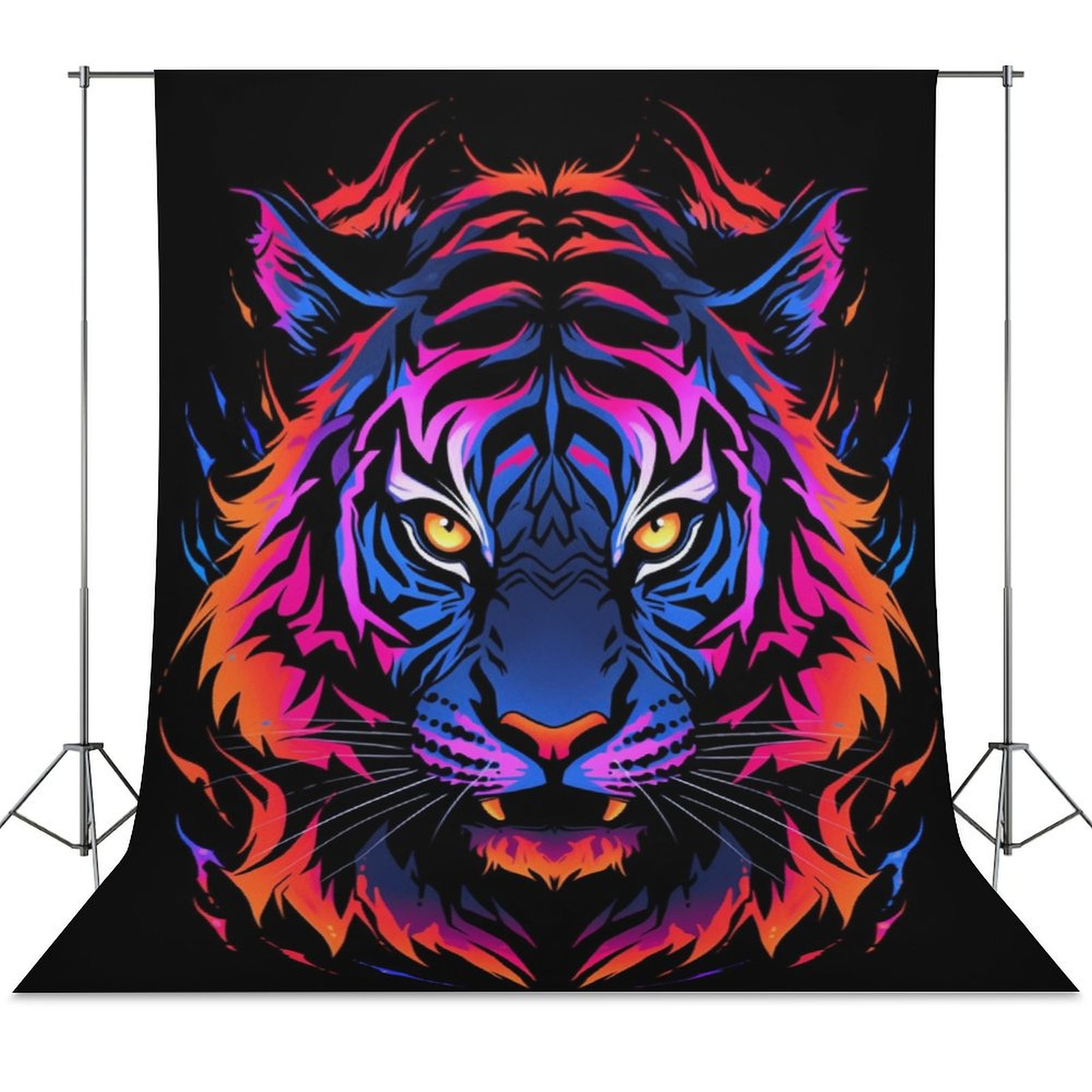 Tiger Animal Graffiti Backdrops for Photography Kids Adult Photo Booth ...