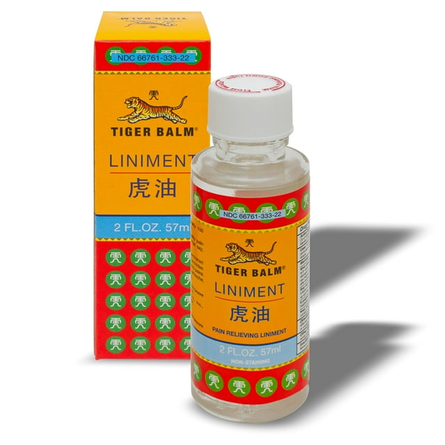 Tiger Balm Pain Relief Liniment, 2 oz Bottle HSA/FSA Eligible - Walmart.com