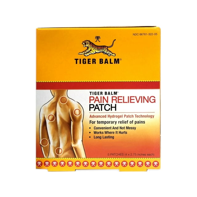 Tiger Balm Patches 5 Each (Pack of 6) - Walmart.com