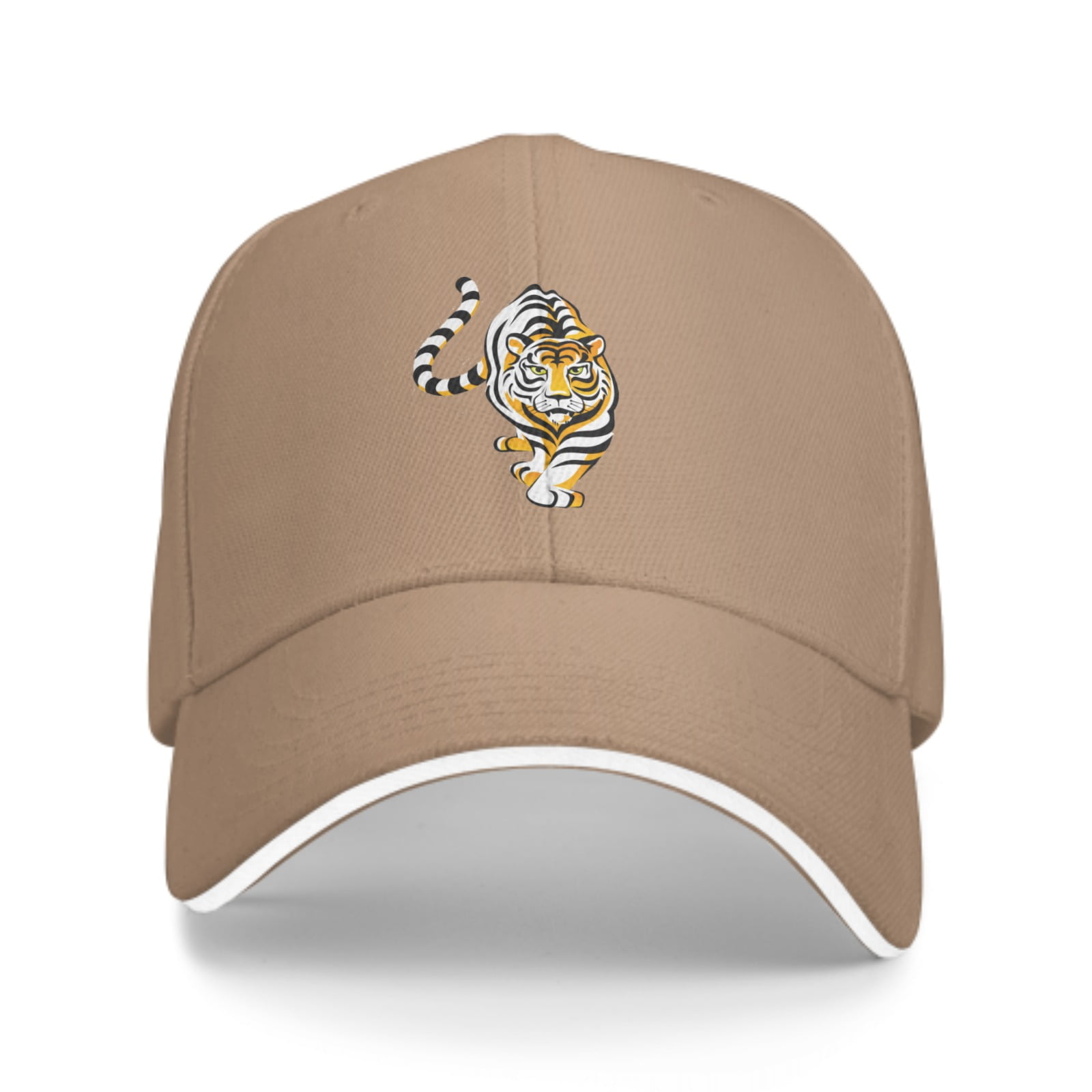 Tiger Baseball Caps for Men Women Fashion Summer Casquette Adjustable Casual Trucker Hats for ...