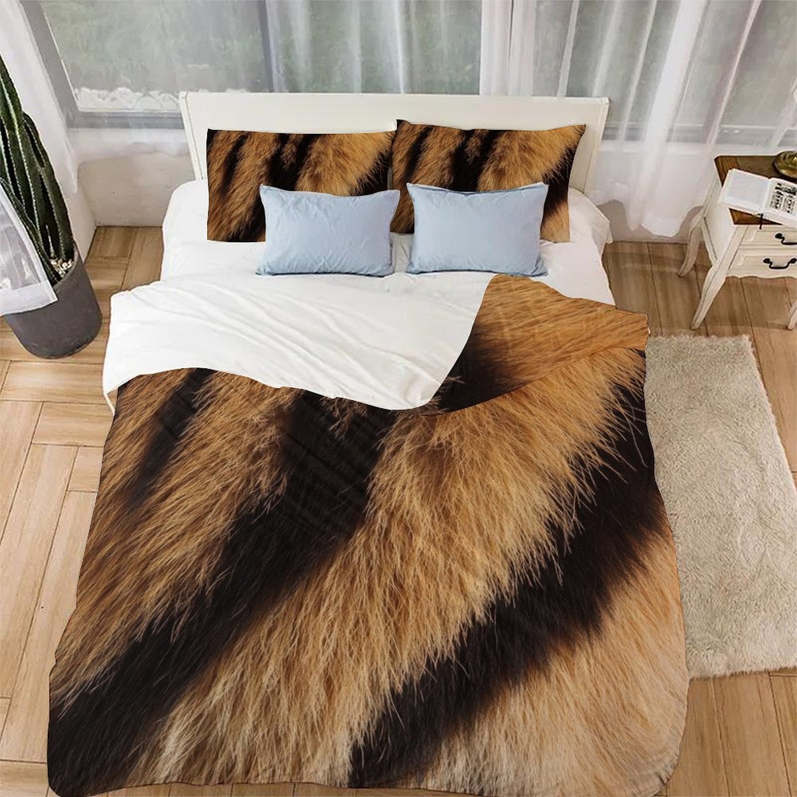 Tiger Bedding Set 3D Printed Quilt Cover Comforter Covers Duvet Cover ...