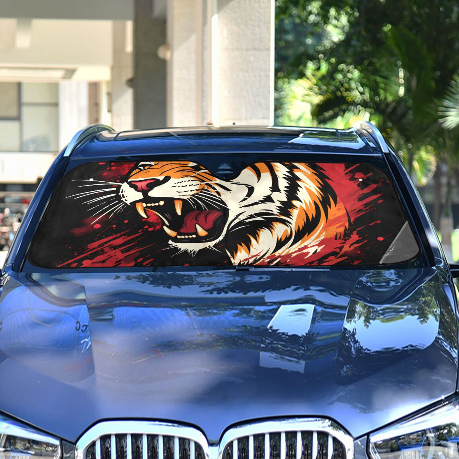 Tiger Blood Automotive Front Car Windshield Sun Shade Reflector ...