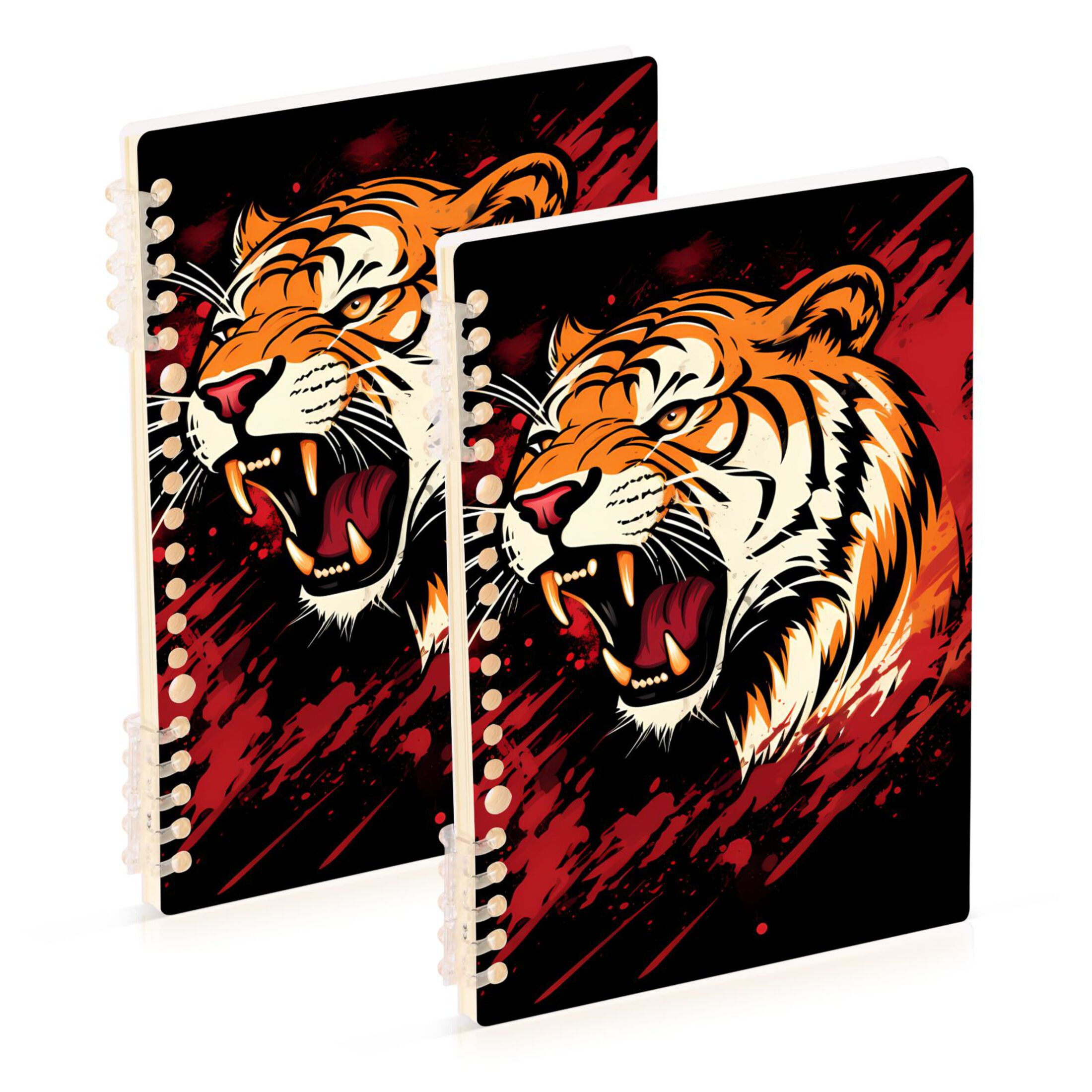 Tiger Blood Ring Binder Notebook Journey Note Diary College Ruled ...