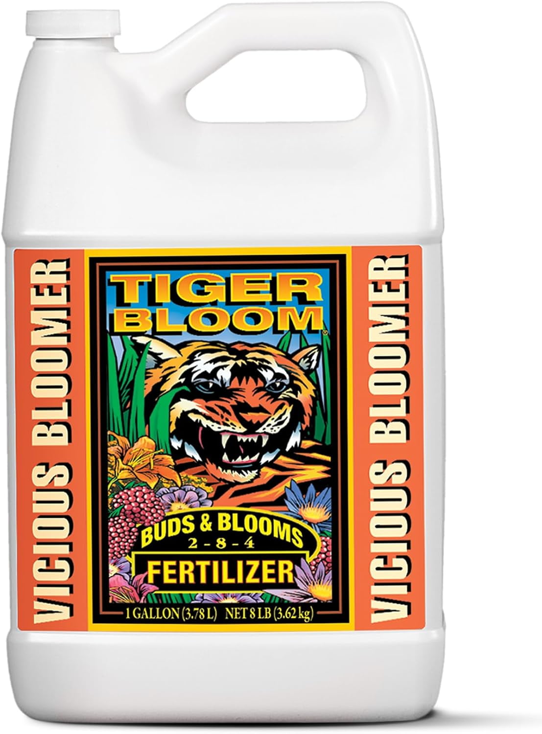 Tiger Bloom Liquid Fertilizer Concentrate - Fast Acting Formula for ...