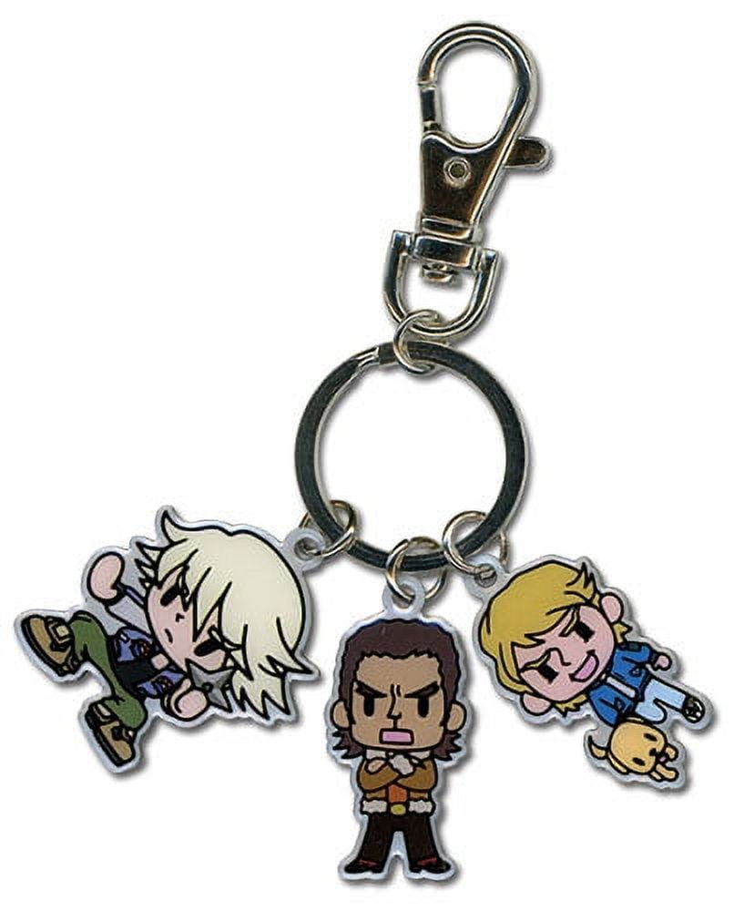 Key Chain - Tiger & Bunny - New SD Ivan, Antonia & Keith Metal Licensed ...