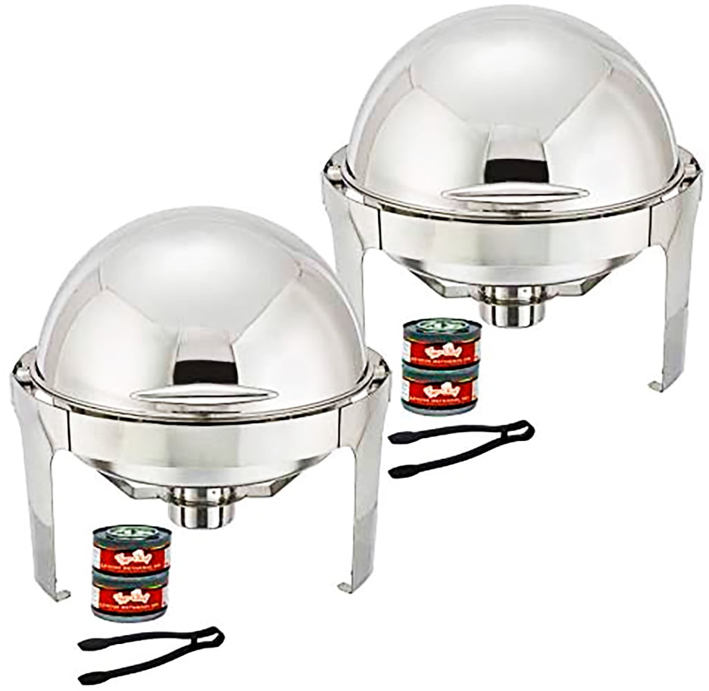 Tiger Chef Chafing Dish Buffet Set - 6 Quart Food Warmer Stainless ...