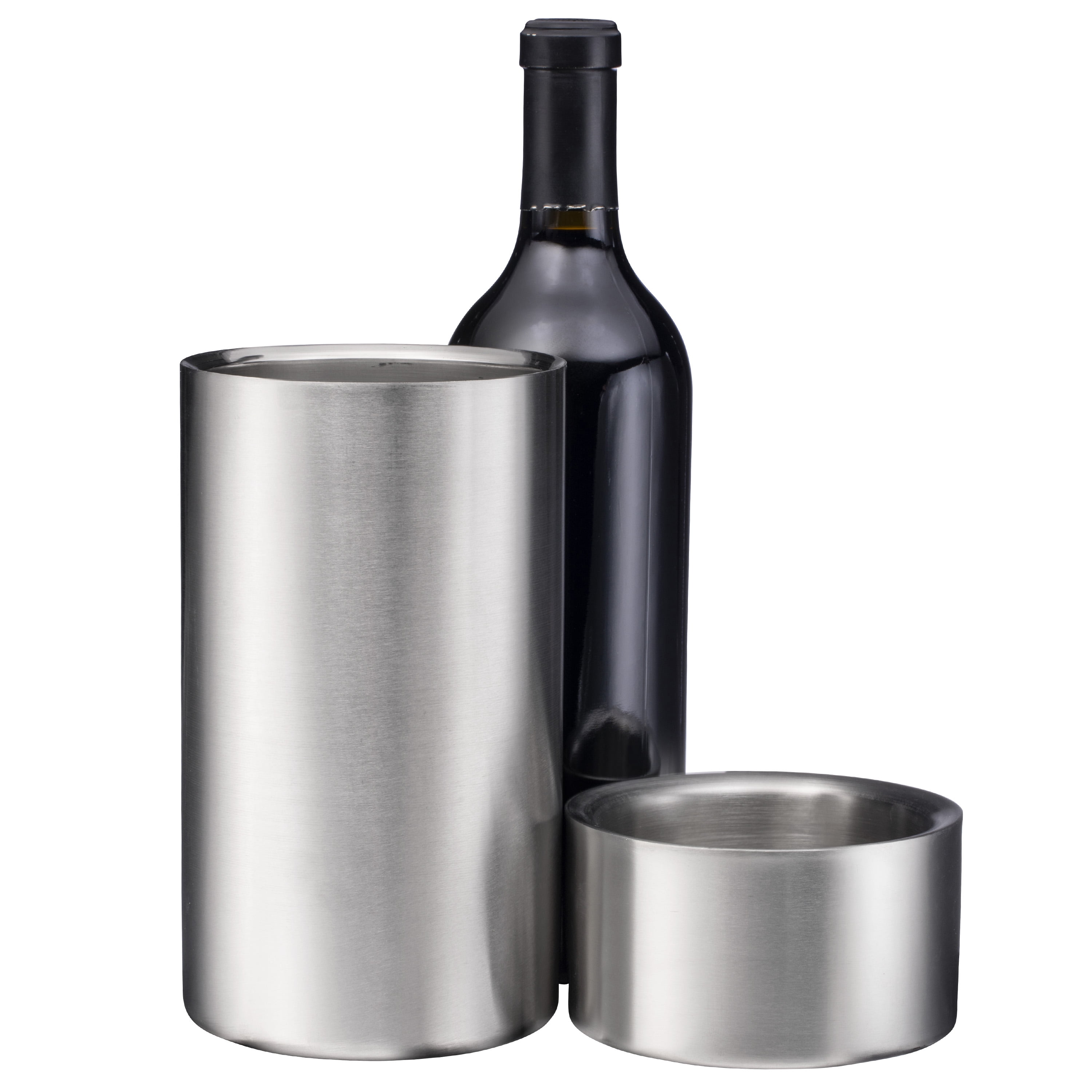 Tiger Chef Wine Bottle Chiller Cooler Set: Double Wall Stainless Steel ...