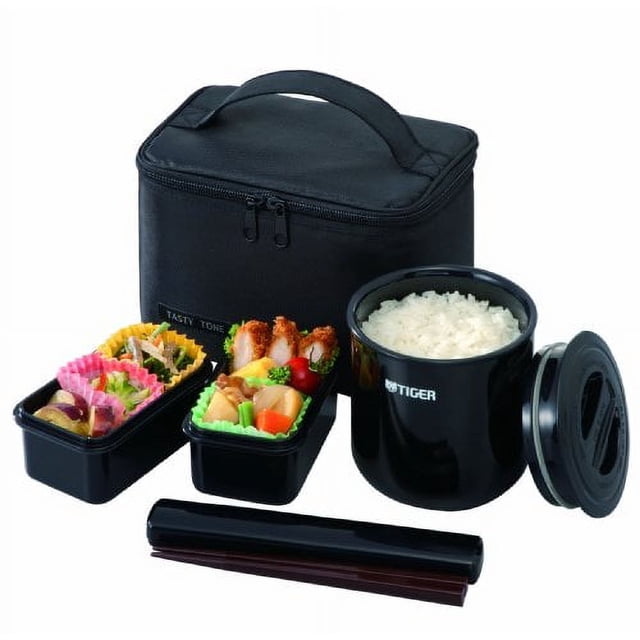 Tiger Classic Lunch Box, 33.8 Oz, Black - Walmart.com