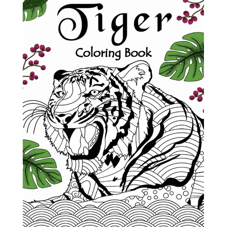 siberian tiger coloring pages