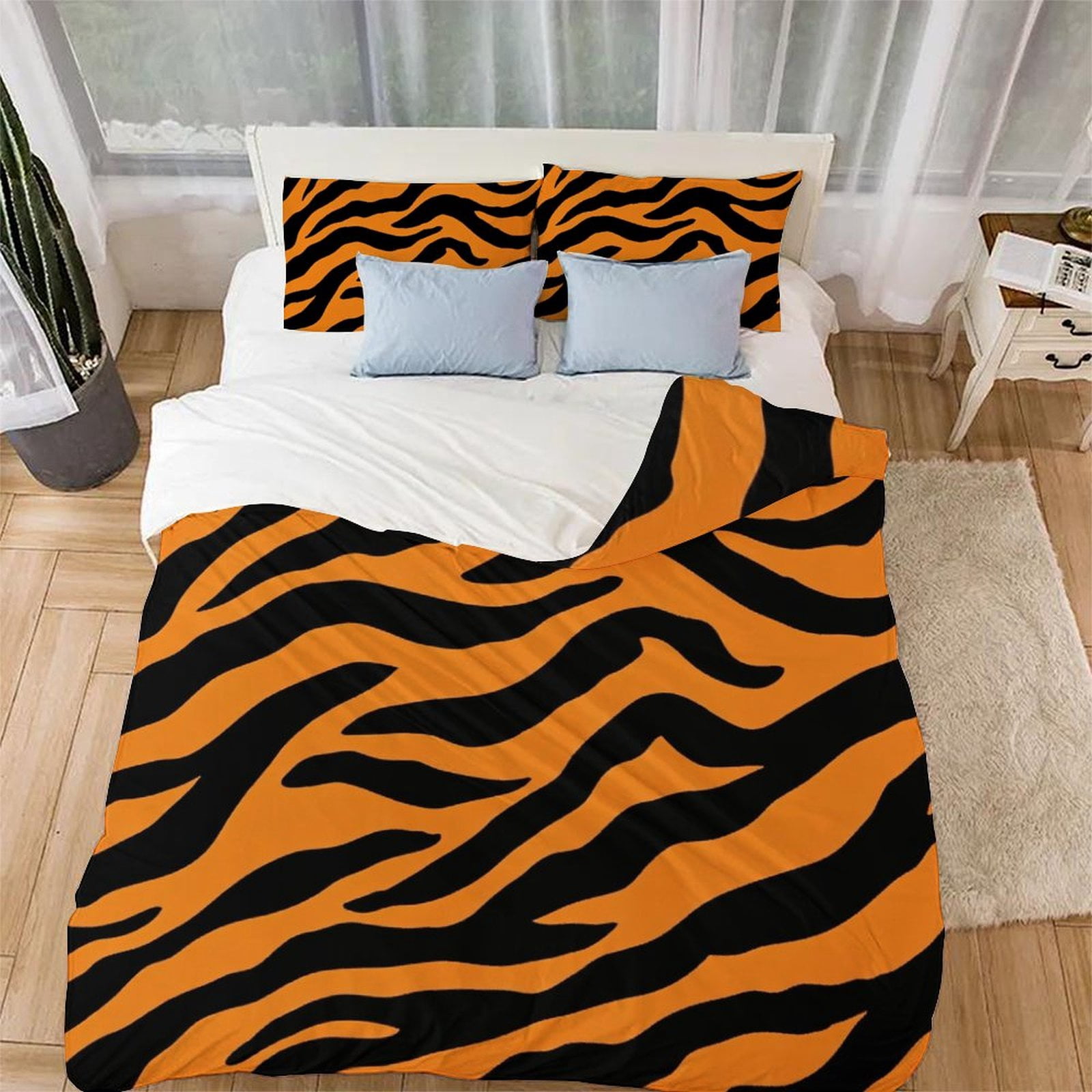 Tiger Comforter Covers Duvet Cover 3D Printed Bedding Set Quilt Cover ...