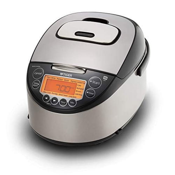 Tiger Corporation 10-Cup Fast IH Rice Cooker, JKT-D18U, Advanced ...
