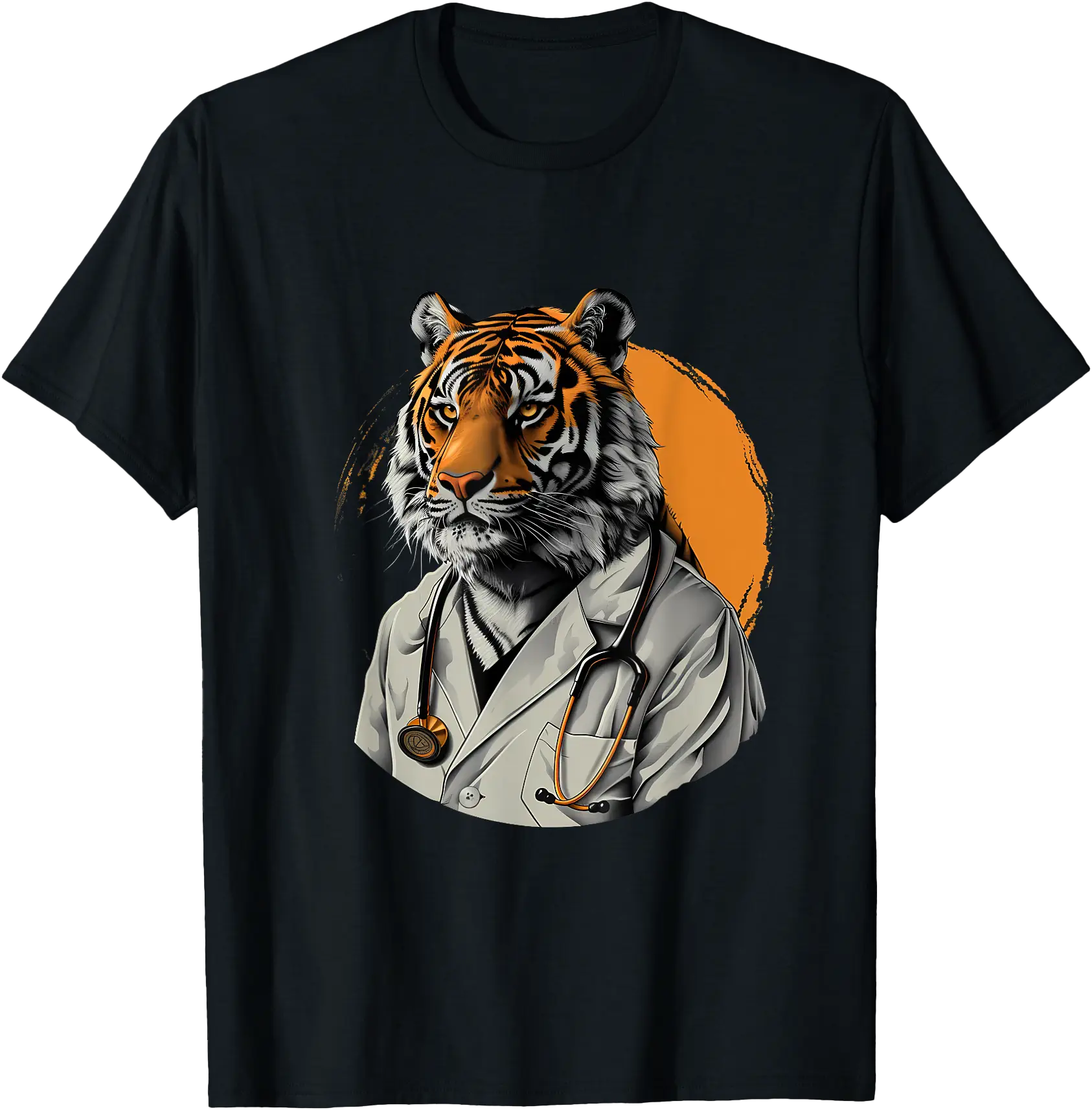 Tiger Doctor Nurse Appreciation T-Shirt for Nursing School and ...