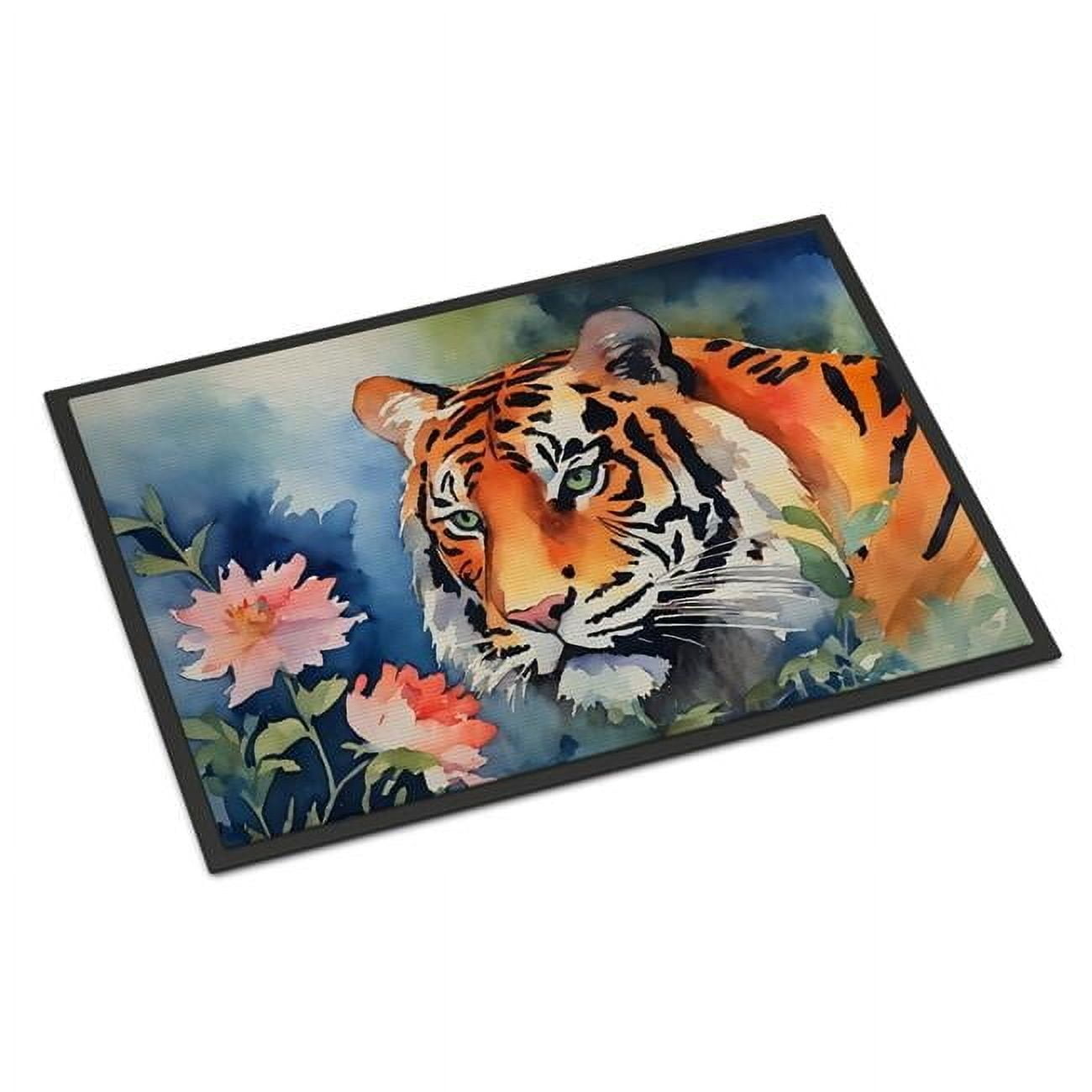 Carolines Treasures DAC2993JMAT 0.15 x 24 x 36 in. Tiger Rectangle ...