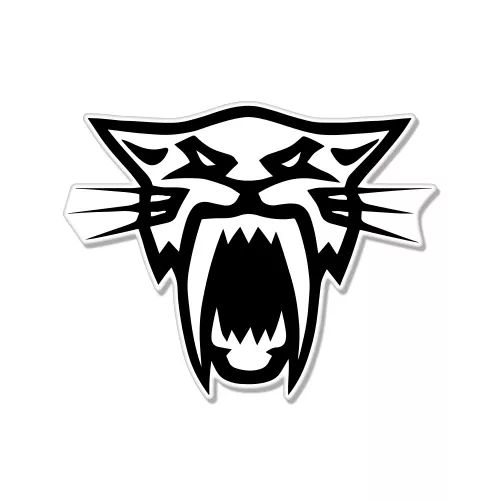 Tiger Fangs Sticker Decal Phone Decal Water Bottle Stickers Car Decals ...