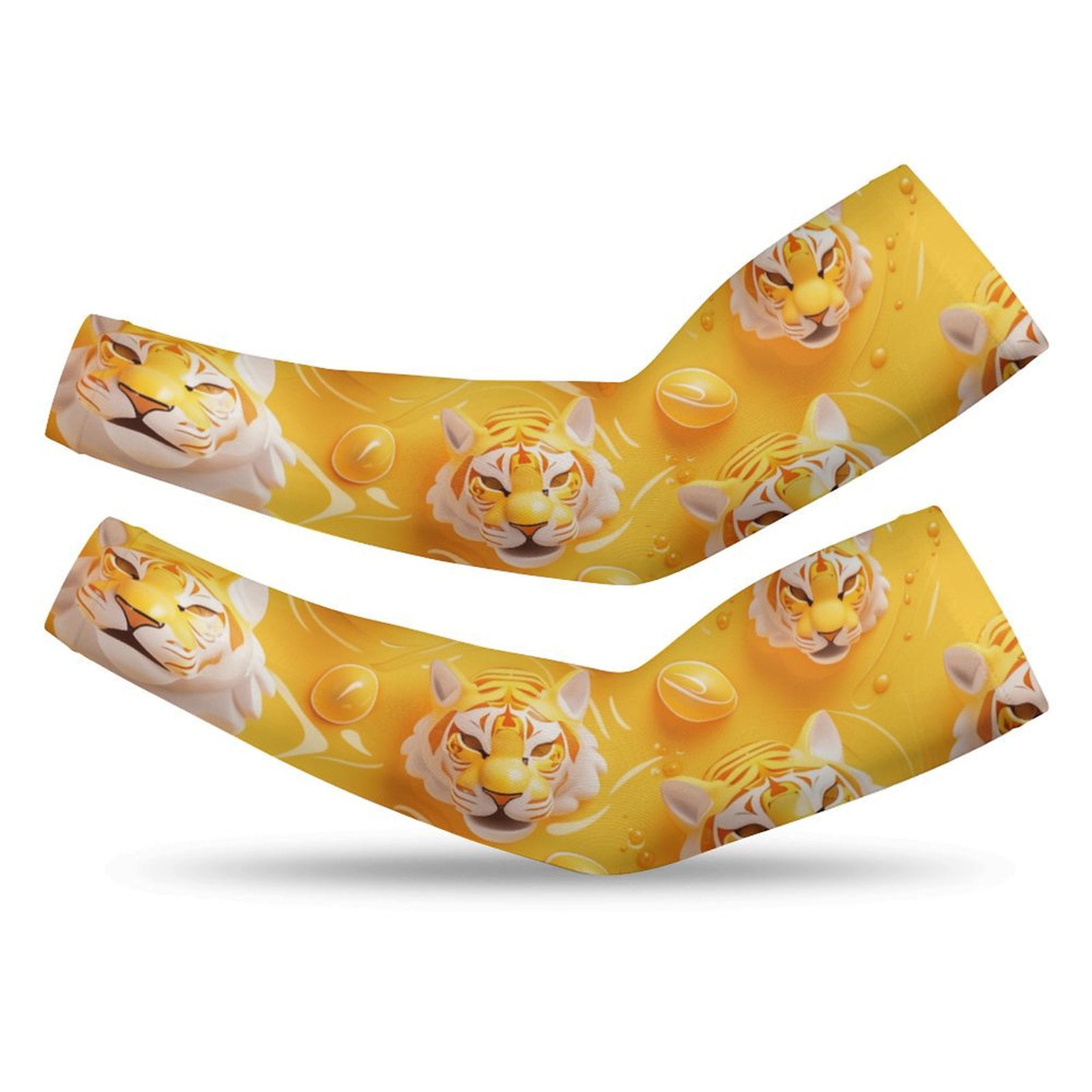 Tiger Gardening Sleeves Farm Sun Protection Arm Cooling Sleeves Thorn ...