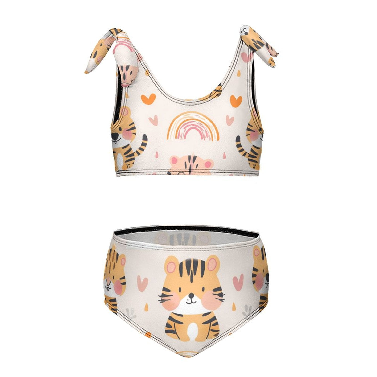 Tiger Girls' 2-Piece Tankini Swimsuit - Walmart.com