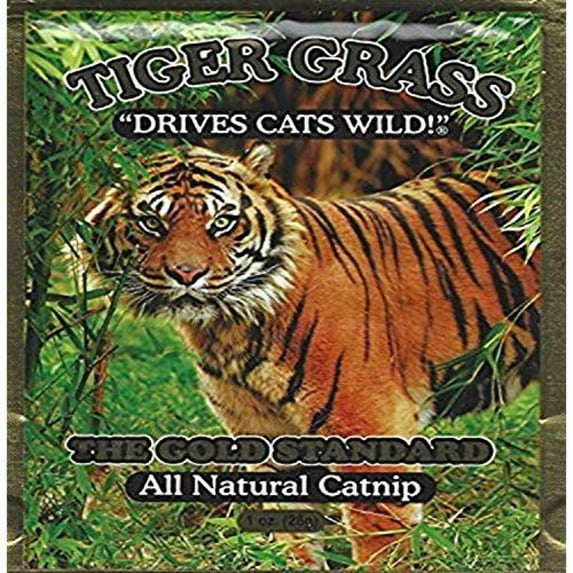 Tiger Grass Buds Organic Catnip 1 oz. Foil Bag - Walmart.com
