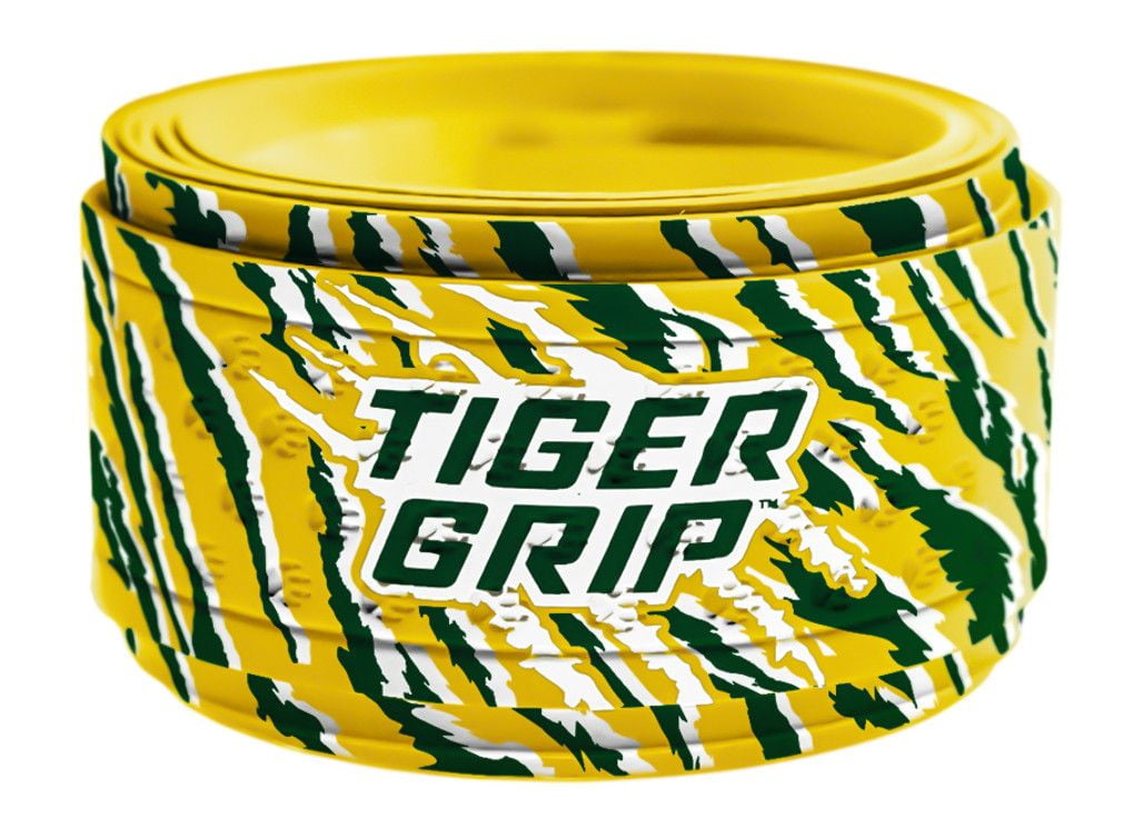 Tiger Grip Bat Wrap/Bat Tape for Baseball and Softball - 0.5mm - Green ...