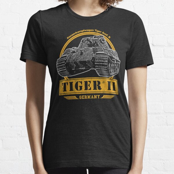 Tiger II - German WW2 Tank Essential T-Shirt - Walmart.com