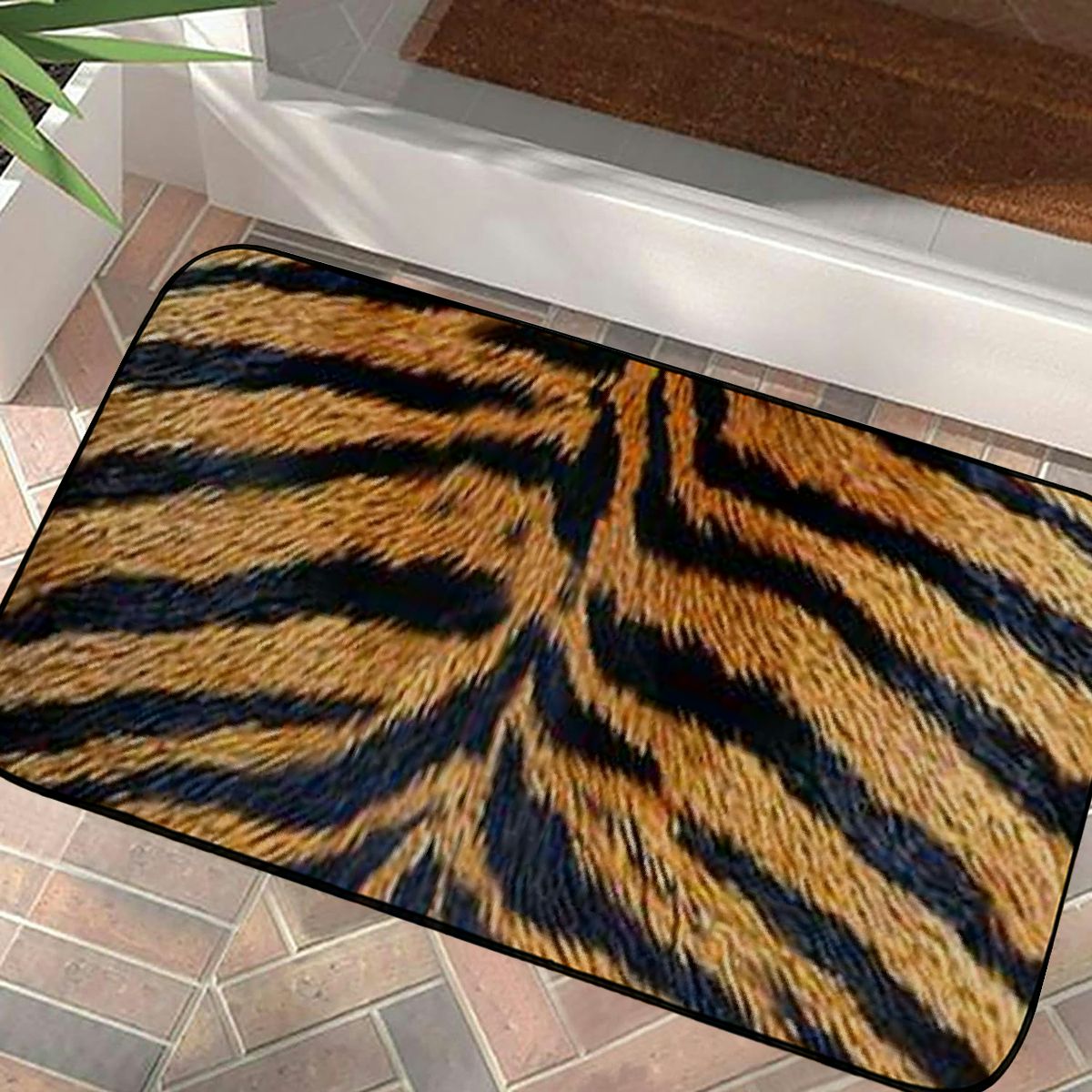 Tiger Indoor Outdoor Entrance Floor Mat Bathroom - Walmart.com