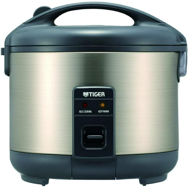 Tiger JNP-S18U-HU 10-Cup (Uncooked) Rice Cooker and Warmer, Stainless ...
