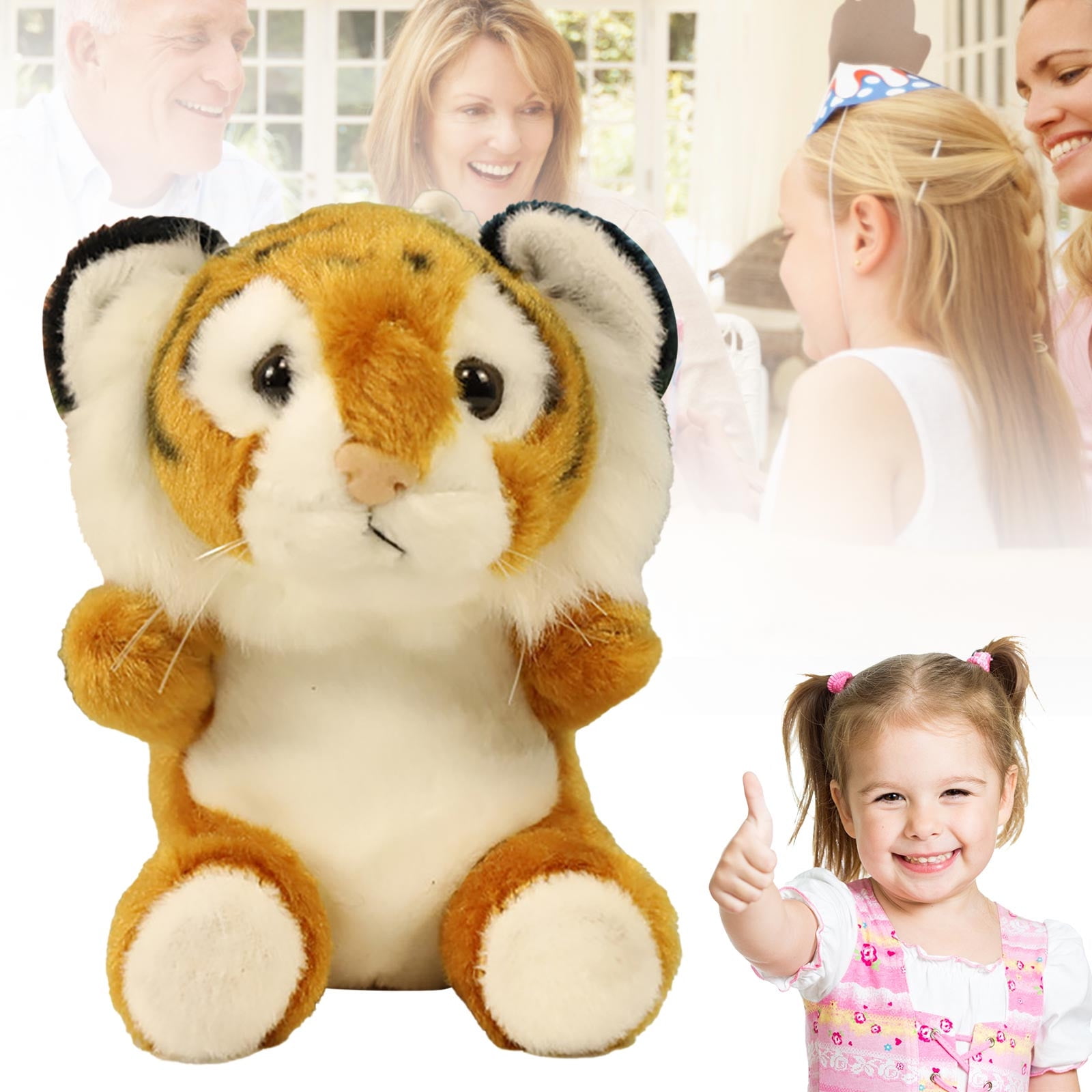 Tiger Keychain Pendant Soft Toy Adorable Zodiac Animal For Collectors ...