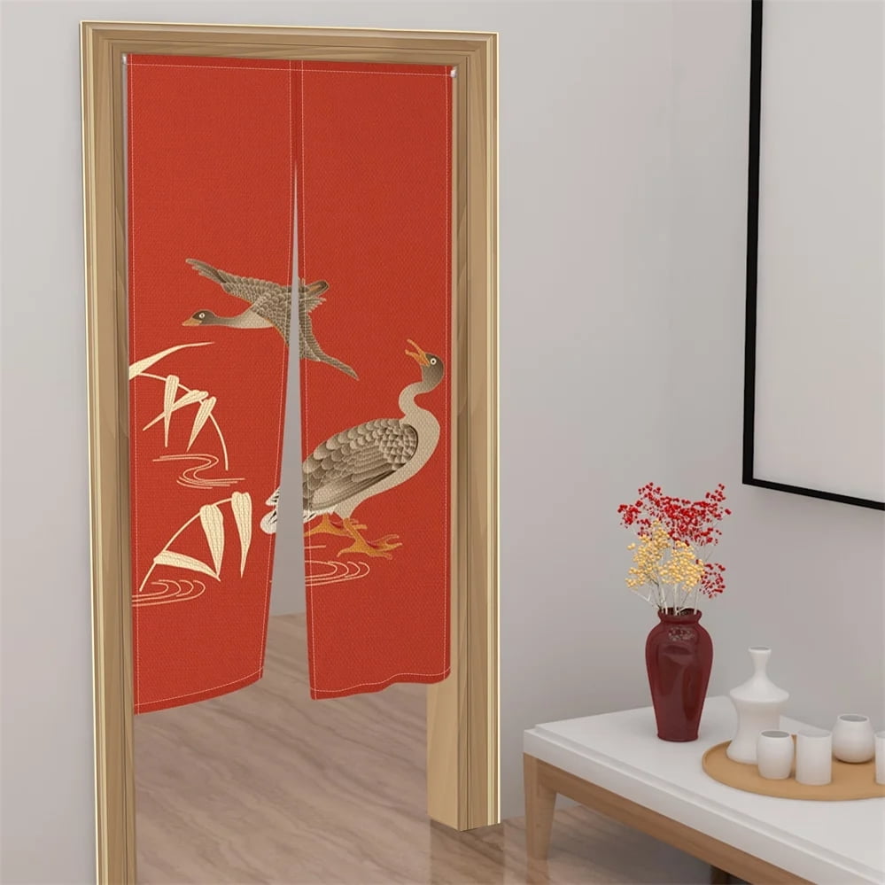 Tiger Koi Animal Door Curtain Partition Kitchen Porch Doorway rative ...