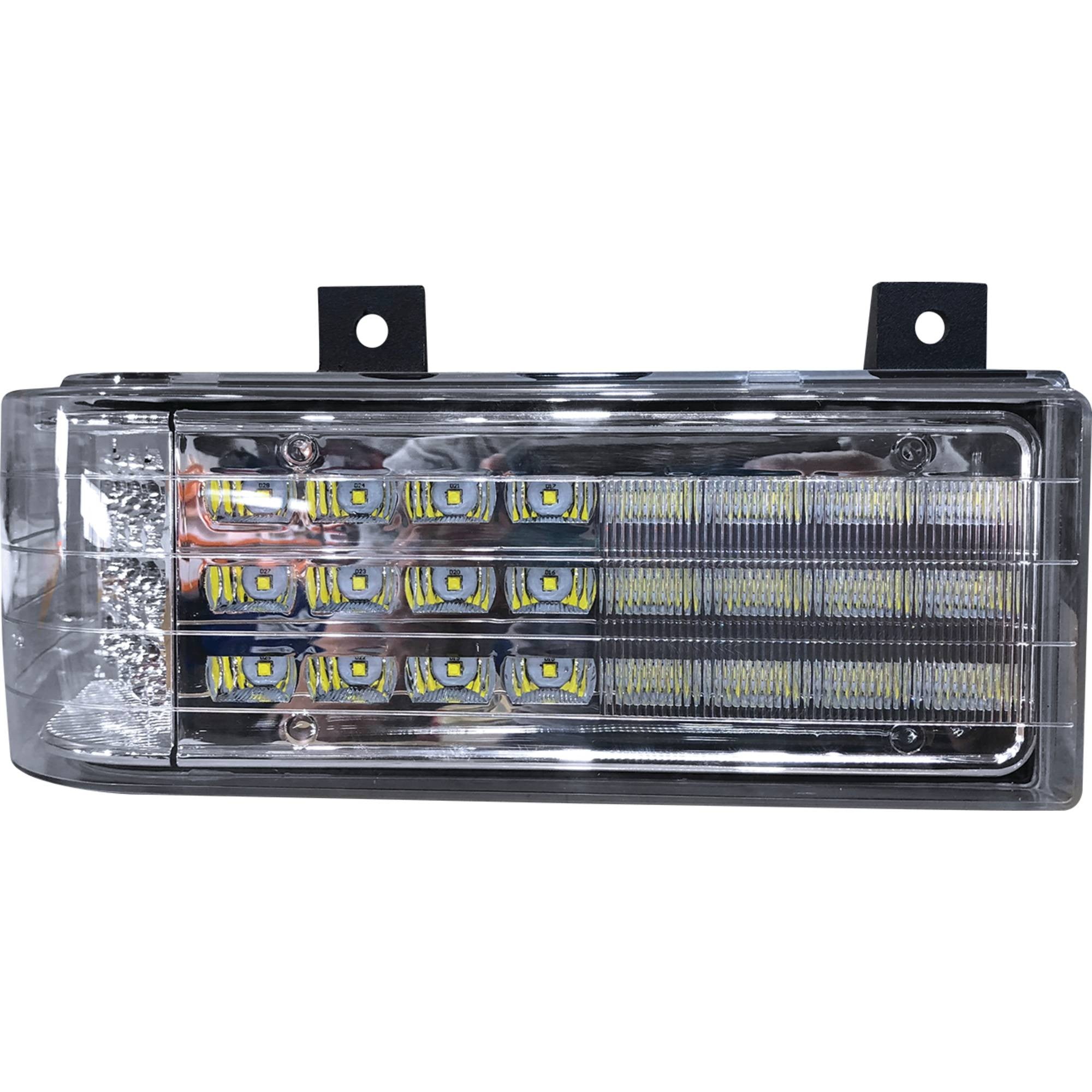 Tiger Lights 12V Right LED Headlight TL8970R 7.5 Amps, Flood/Spot Combo ...