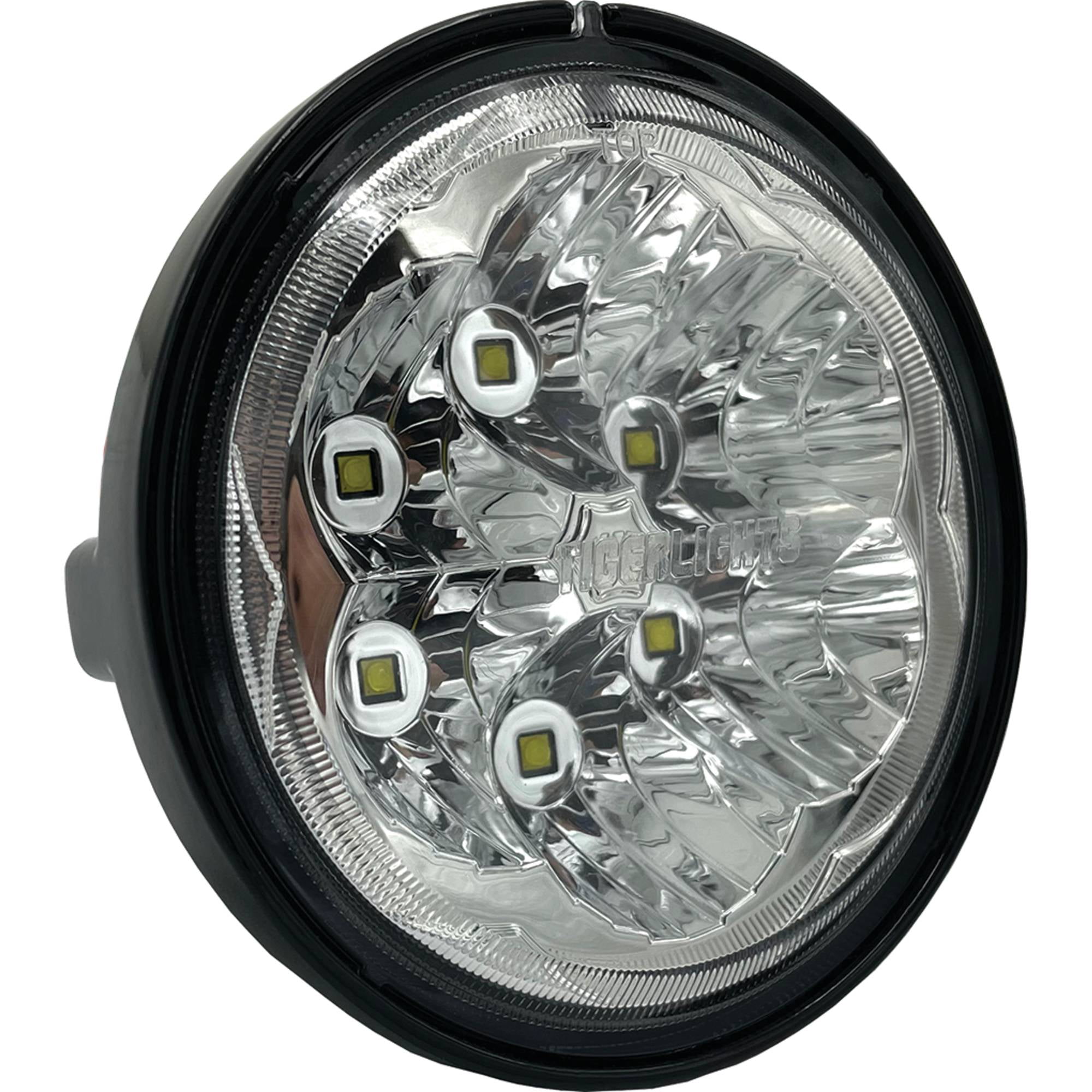 Tiger Lights LED Round Headlight TL5120 Replaces Kubota 3Y205-75730 ...