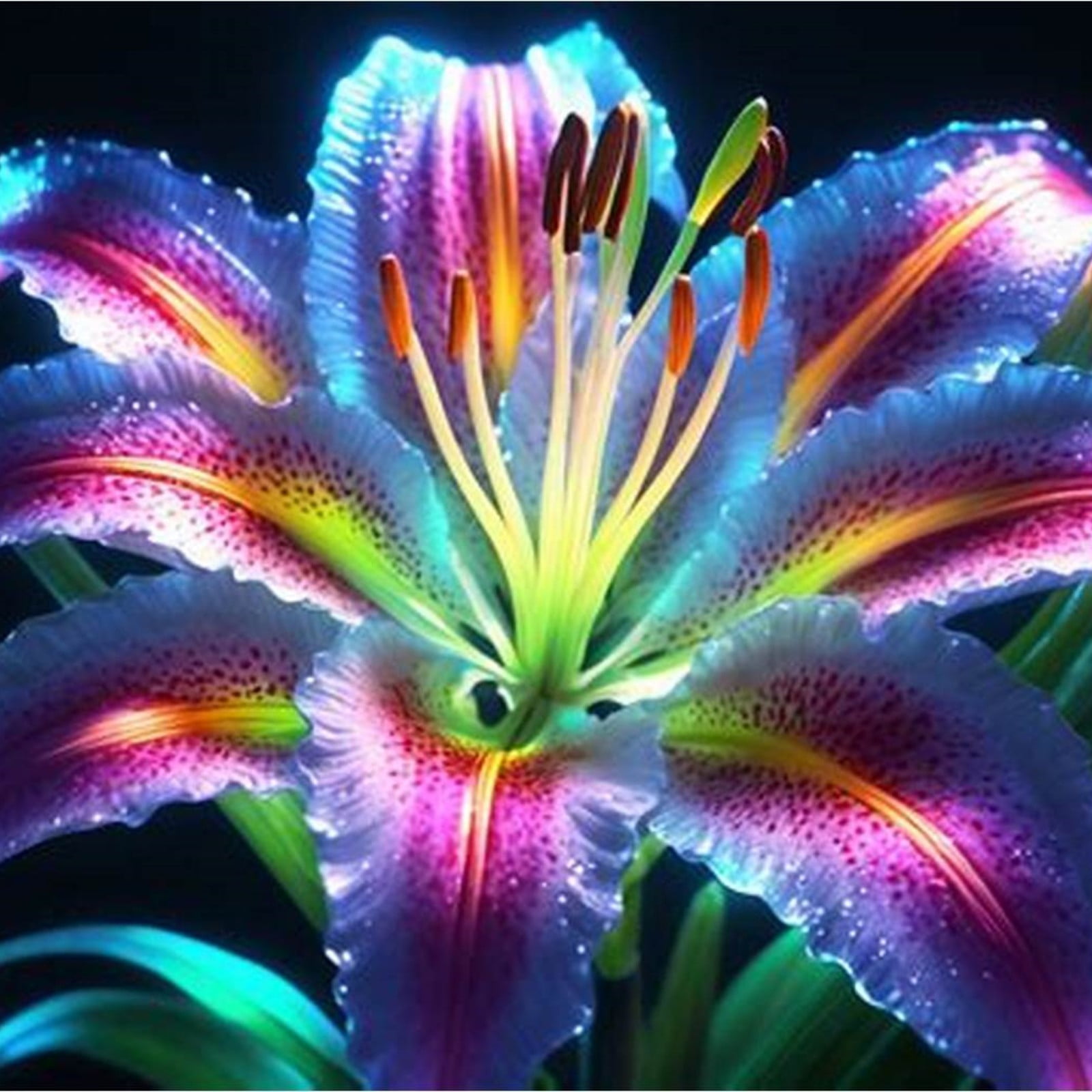 Tiger Lily For Planting,Iridescent,Lily Perennial,Beautify Environment ...
