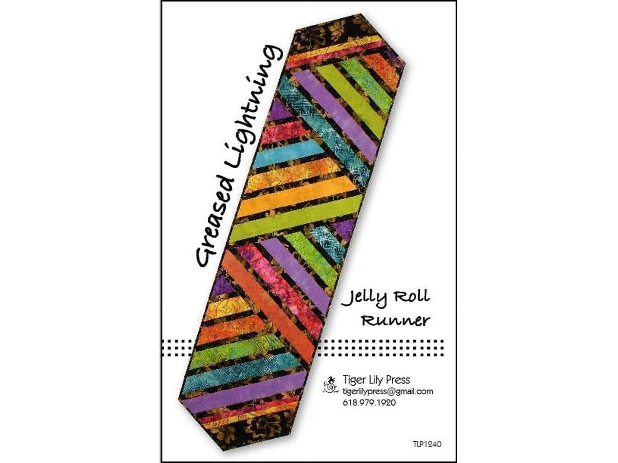 Tiger Lily Press Greased Lighting Table RunnerPtrn - Walmart.com