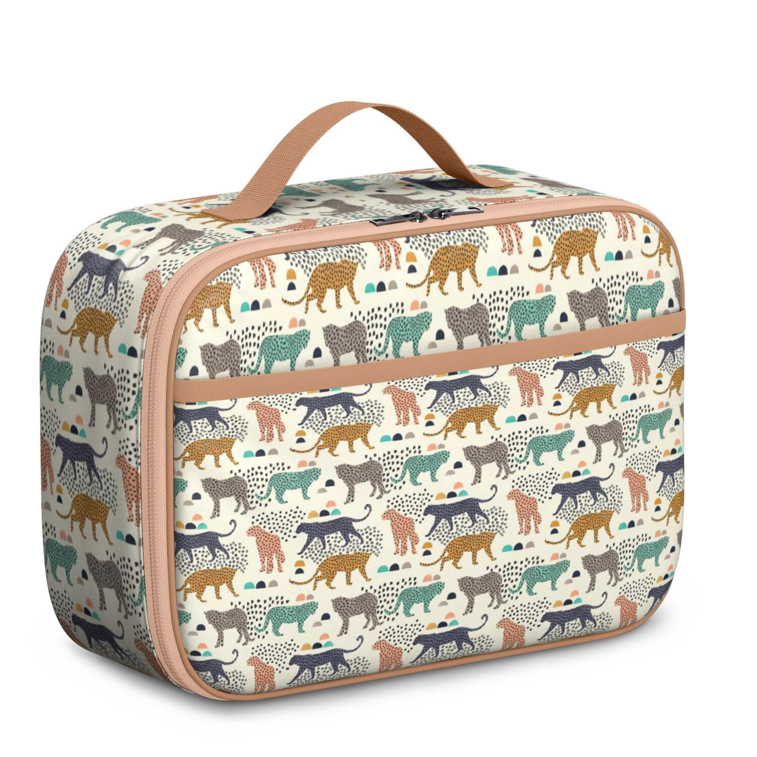 Tiger Lunch Bag – Bengal Lover Wild Jungle Stripes Roaring Print Tribal ...