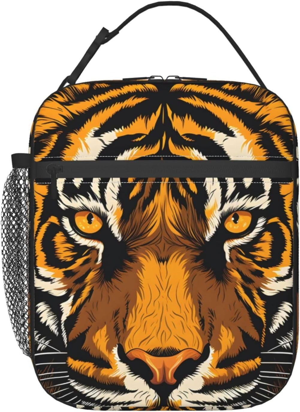 Tiger Lunch Bag Lunch Box Reusable Portable Lunch Box with Shoulder ...