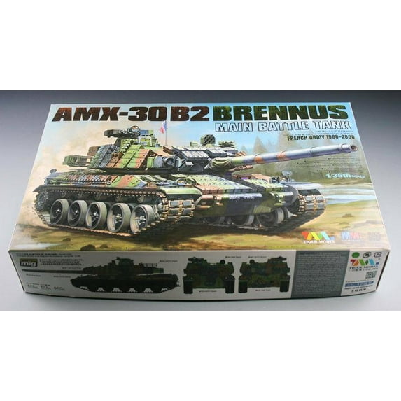 Tiger Model 4604 1/35 Scale French AMX-30 B2 Brennus MBT Tanks AAA ...