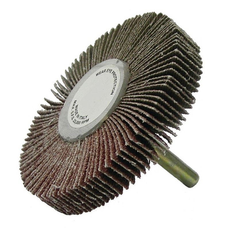 Tiger Mounted Flap Wheels, 3 In, 80 Grit, 23000 Rpm| 1 Each - Walmart ...