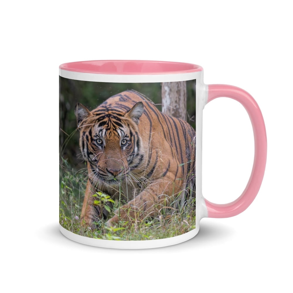 Tiger - Mug with Color Inside (Pink) - Walmart.com