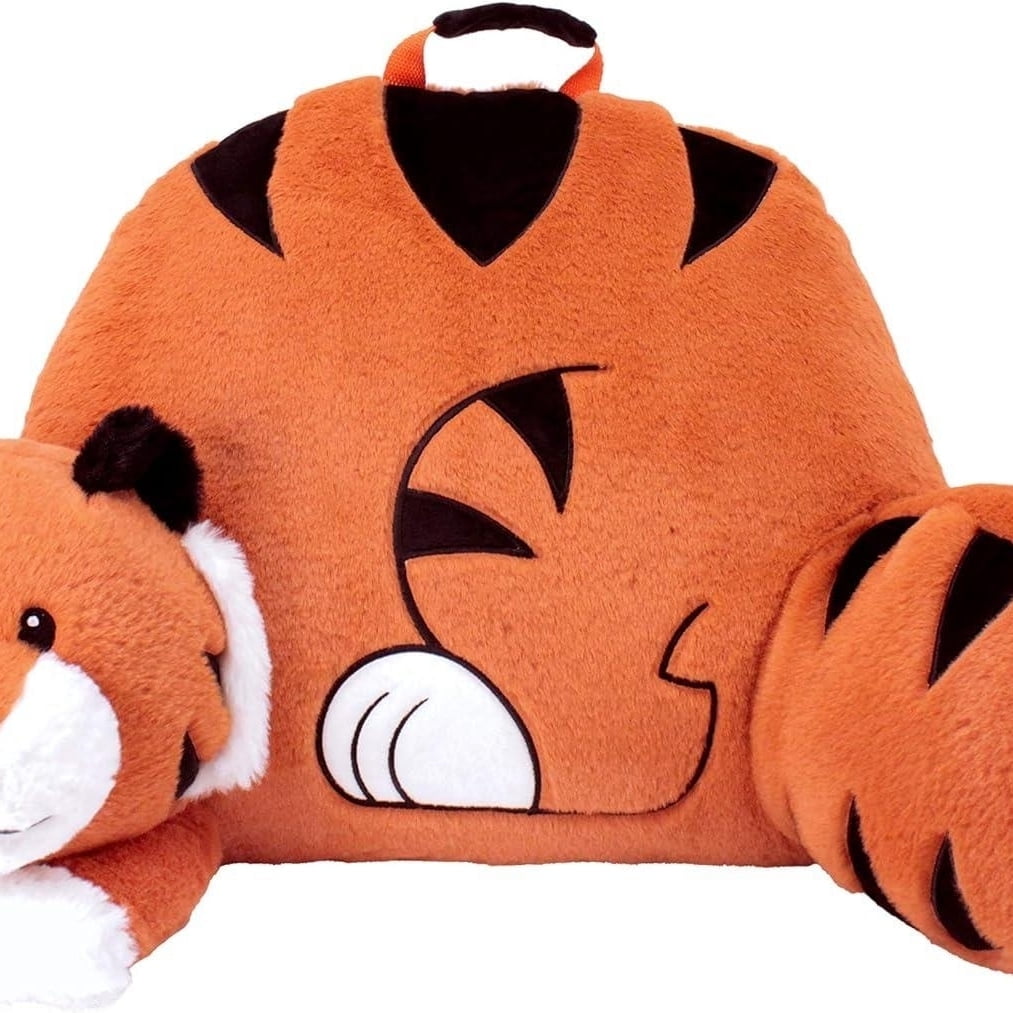 Tiger Nesting Nook Backrest Giant Plush Kids Lounge Pillow Stuffed ...