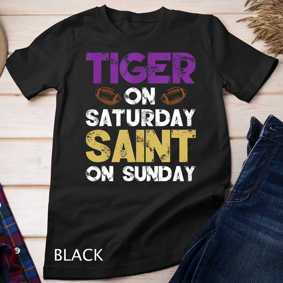 Tiger On Saturday Saint On Sunday Animal Spirit Spiritual Art Shirt,for ...