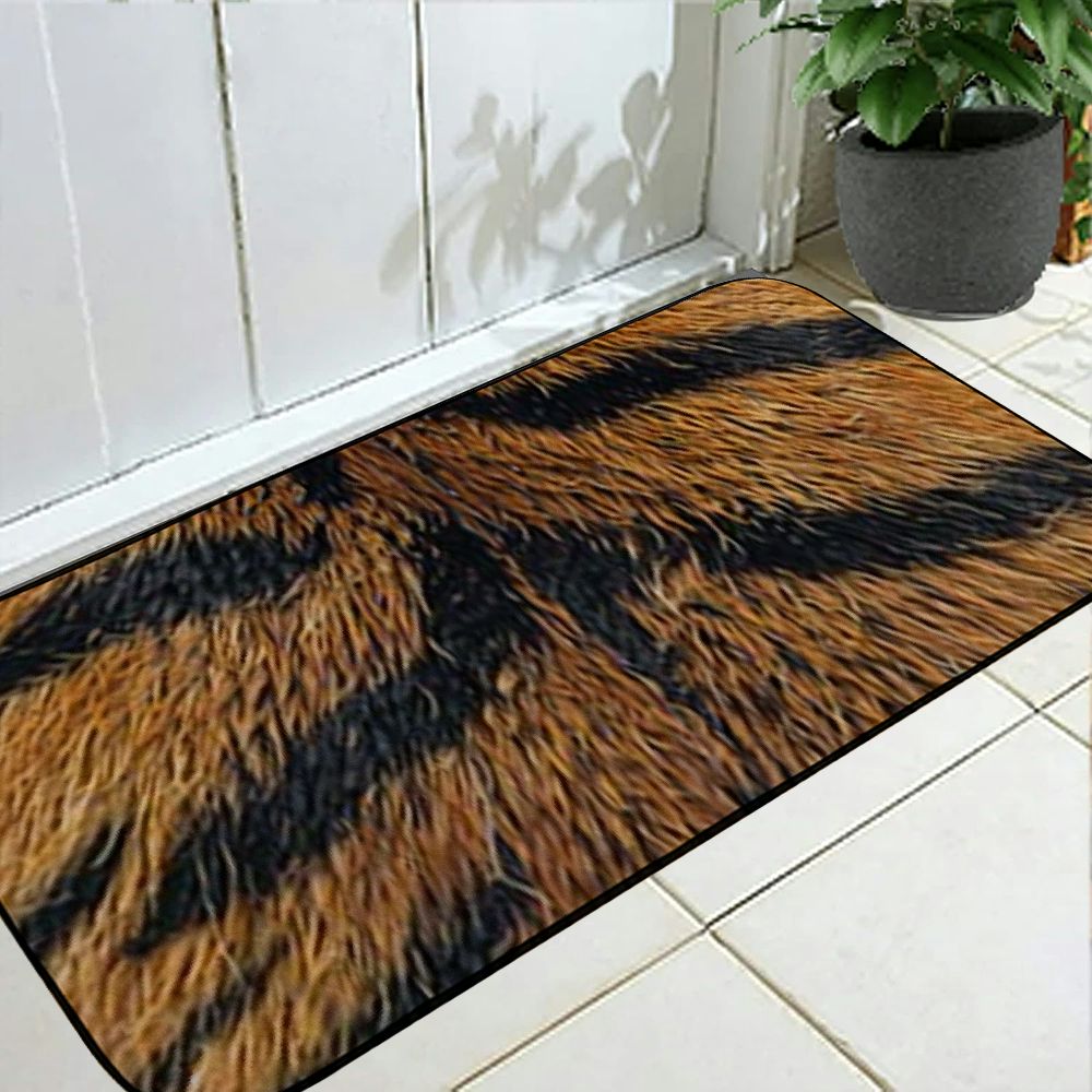 Tiger Outdoor Entrance Floor Mat Bathroom - Walmart.com