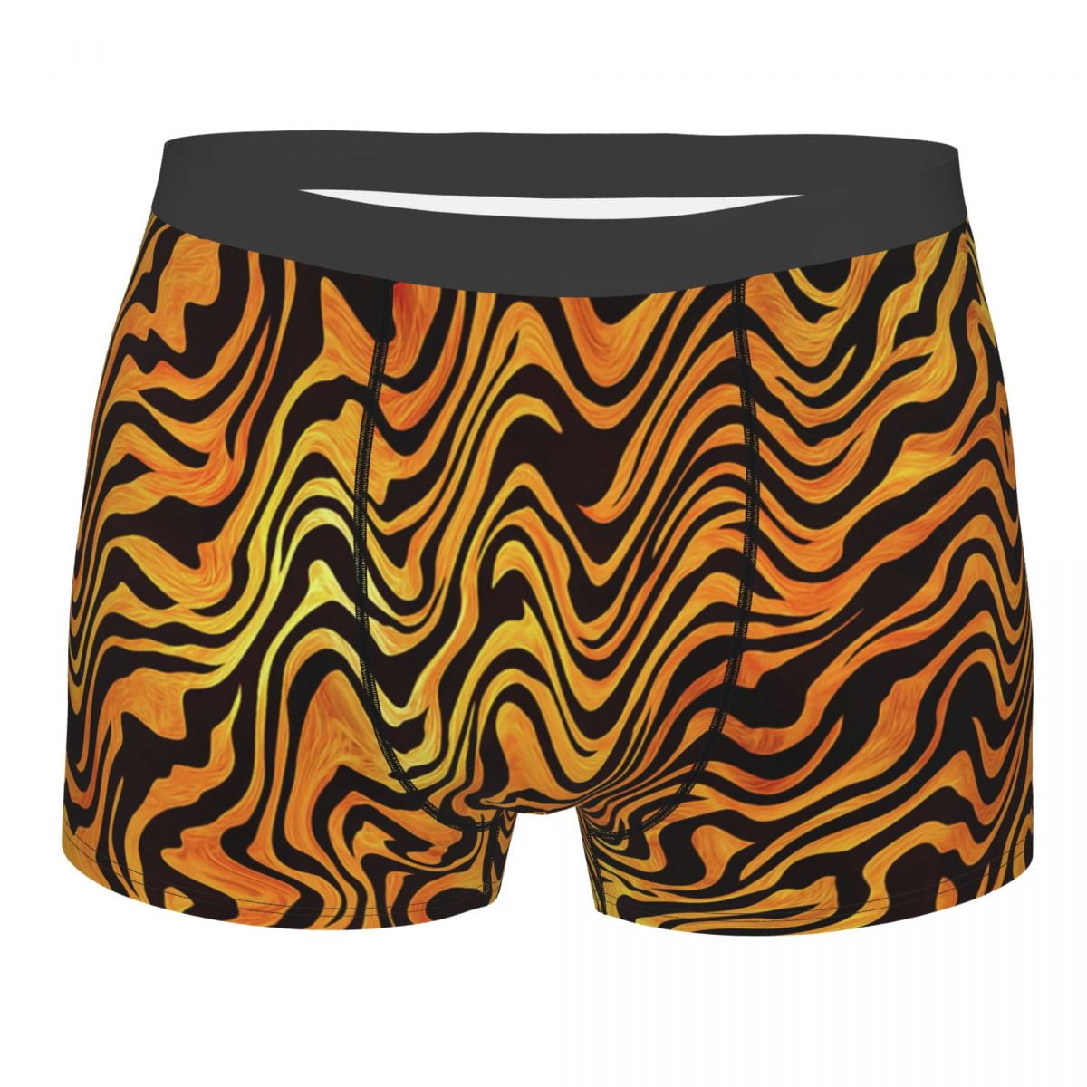 Tiger Pattern Boxer Shorts For Homme 3D Printed Male Animal Texture ...