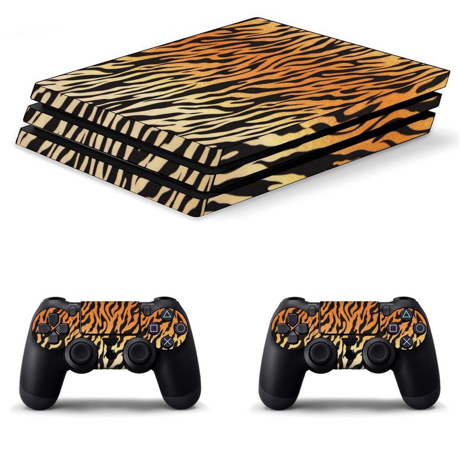 Tiger Pattern PS4/PS4 Pro/PS4 Slim Skin Sticker For Console And ...
