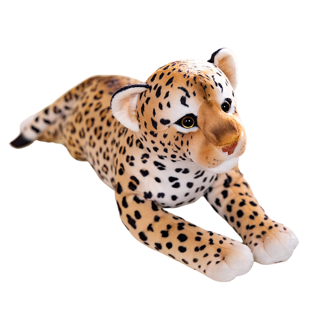 Tiger Plush Toy Plush Leopard Toy 50CM Tiger Plush Doll Animal Plush Toy Lying Tiger Stuffed Toy ...