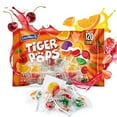 Tiger Pops Lollipops - Bulk Individually Wrapped Candy | Assorted Fruit ...