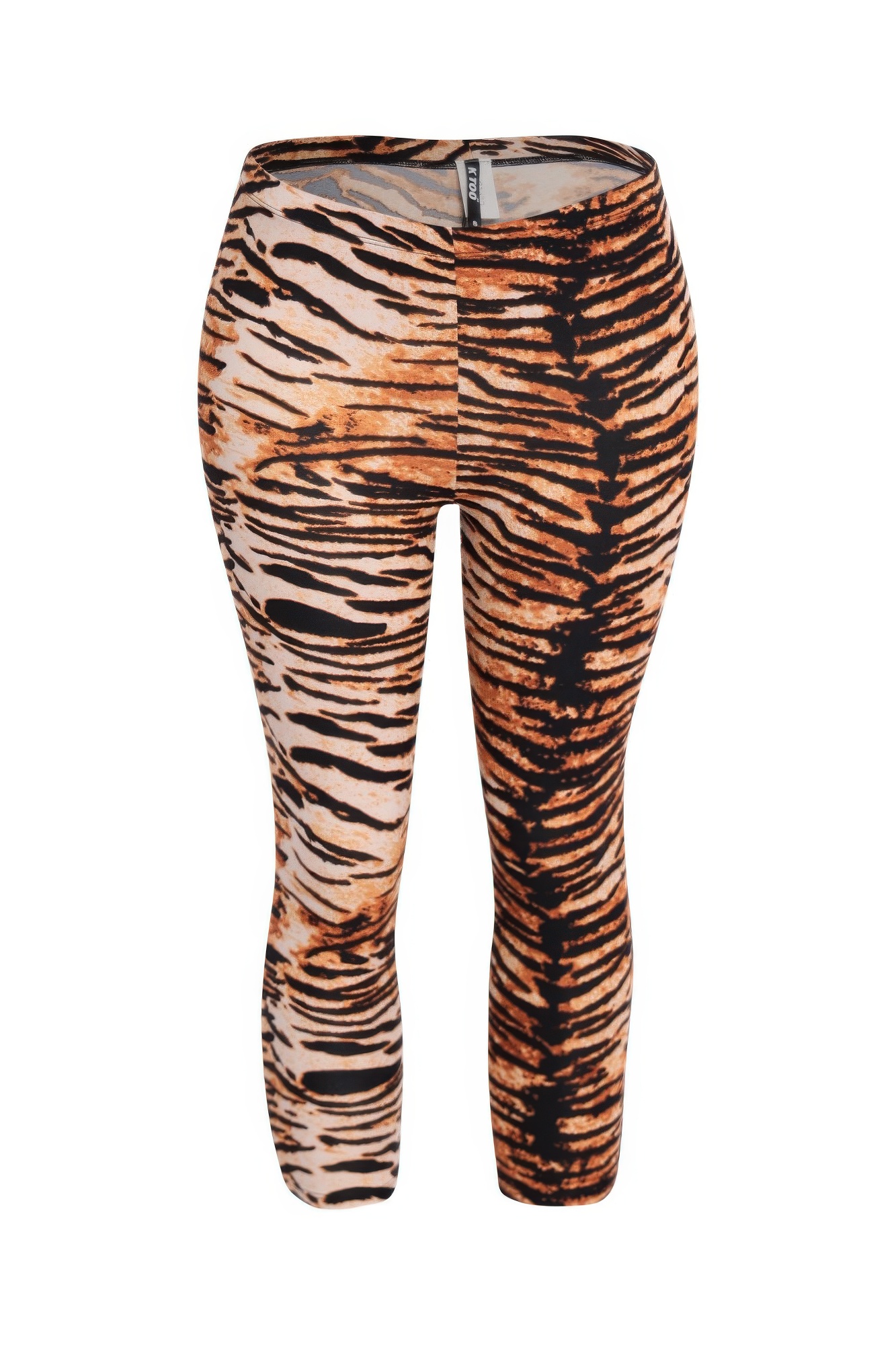Tiger Printed Capri Leggings - Walmart.com