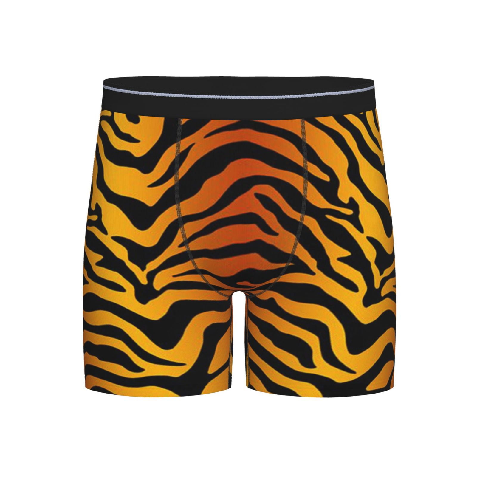 Tiger Prints Underwear For Men,Soft Boxer Briefs - Comfortable And ...