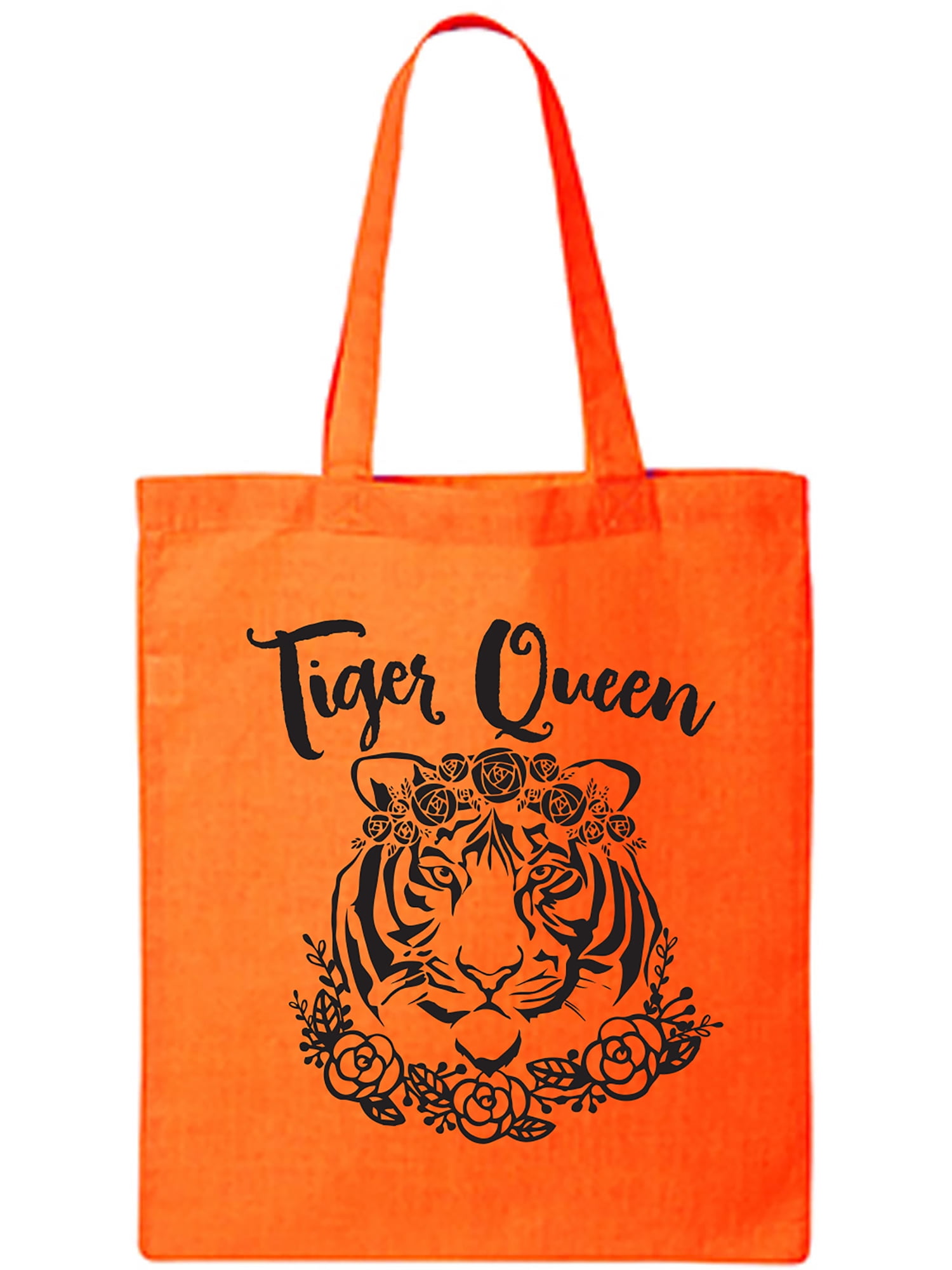Tiger Queen Cotton Canvas Tote Bag - Walmart.com
